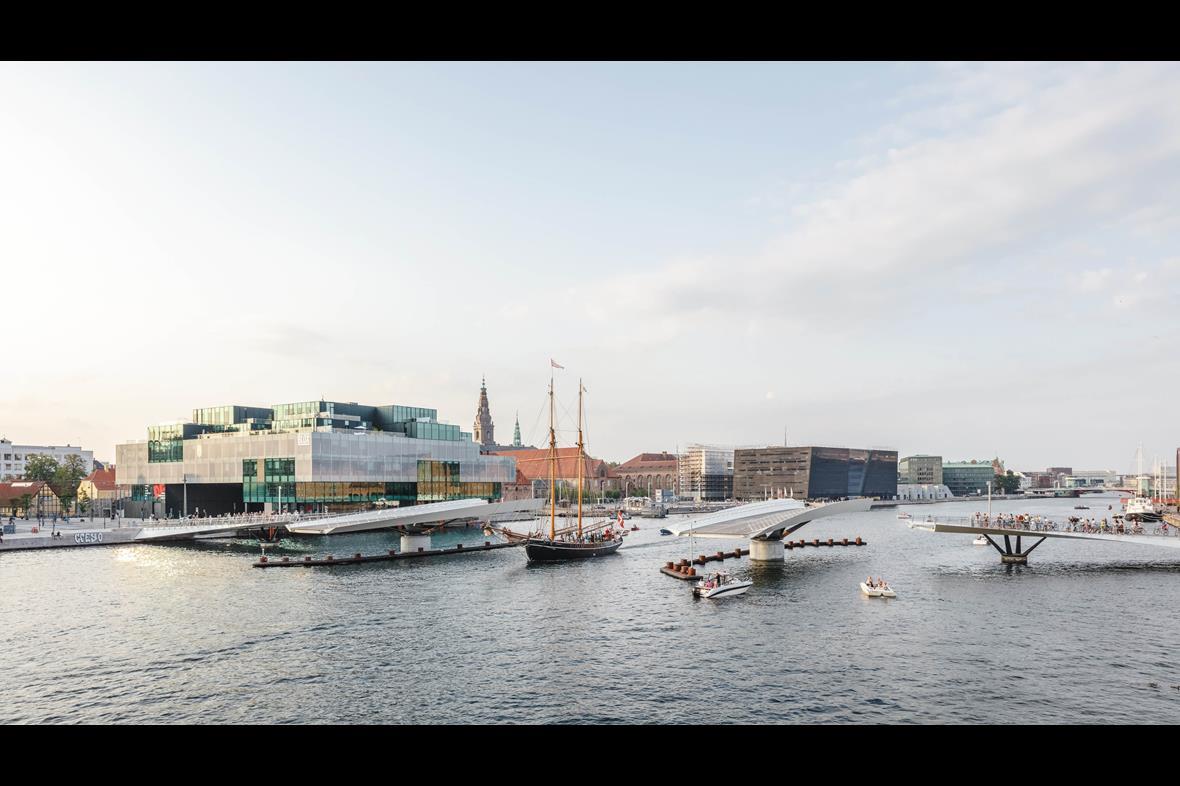 Wilkinson Eyre’s swinging Danish bridge opens | News | Building Design
